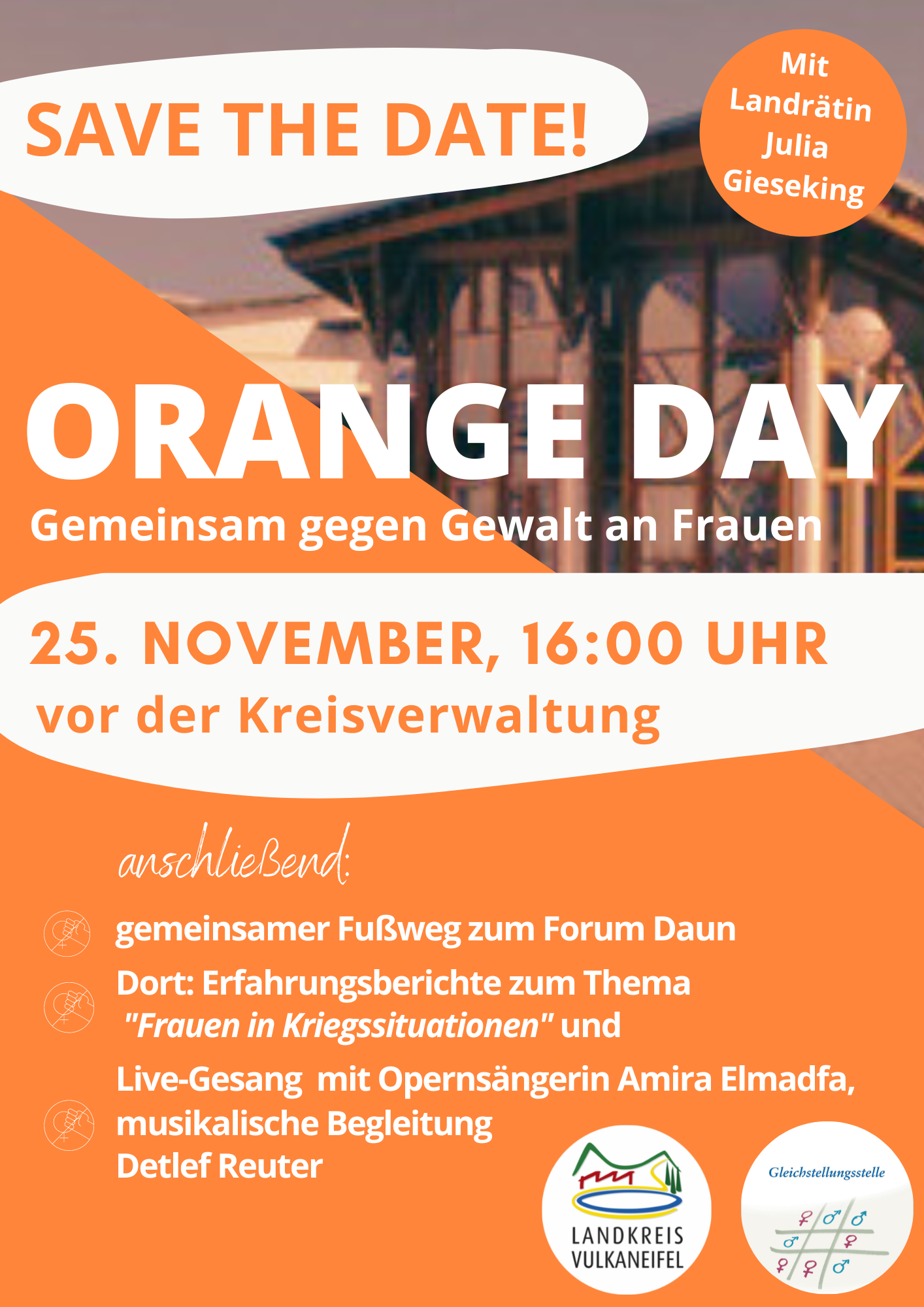 Einladung zum Orange Day | Startseite